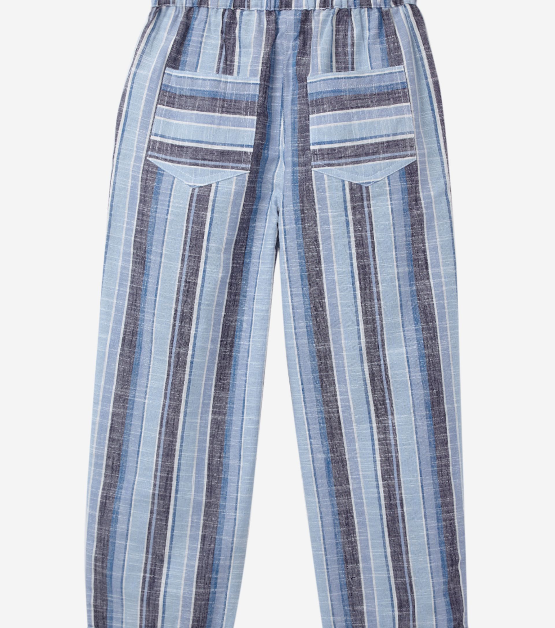 Buy Girls Linen Trouser Pants, Blue Online at 46% OFF | Cub McPaws