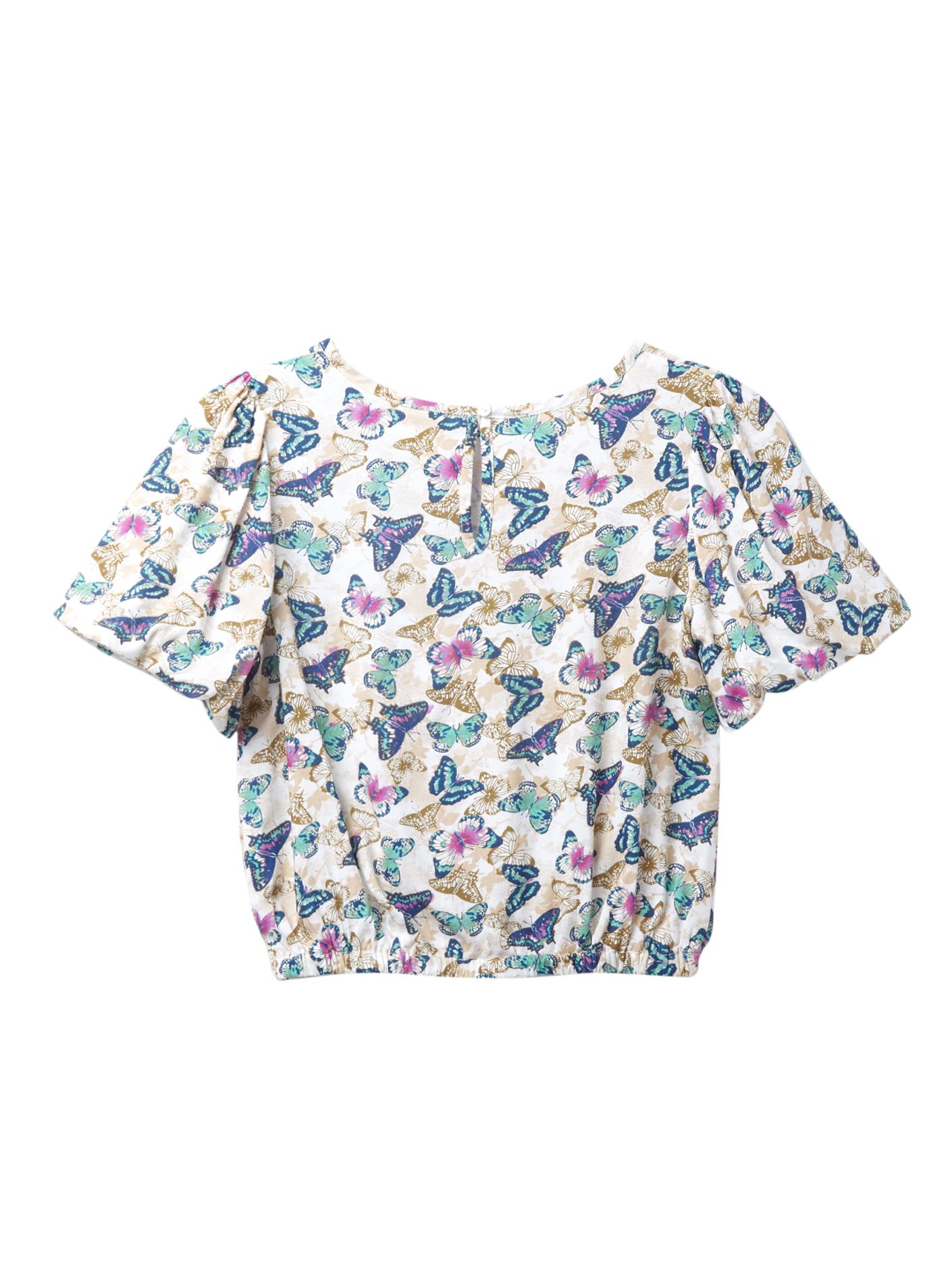 Buy Girls Regular Rayon Multi Color Fashion Woven Top Online at 31% OFF ...