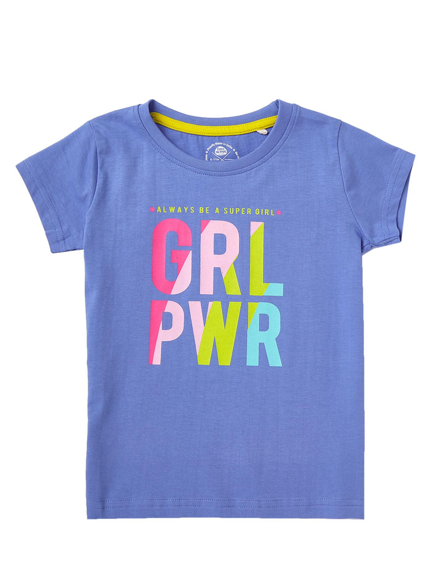 Girls Pack of 3 T-Shirts Half Sleeves,(includes 1 Magic T-shirt)