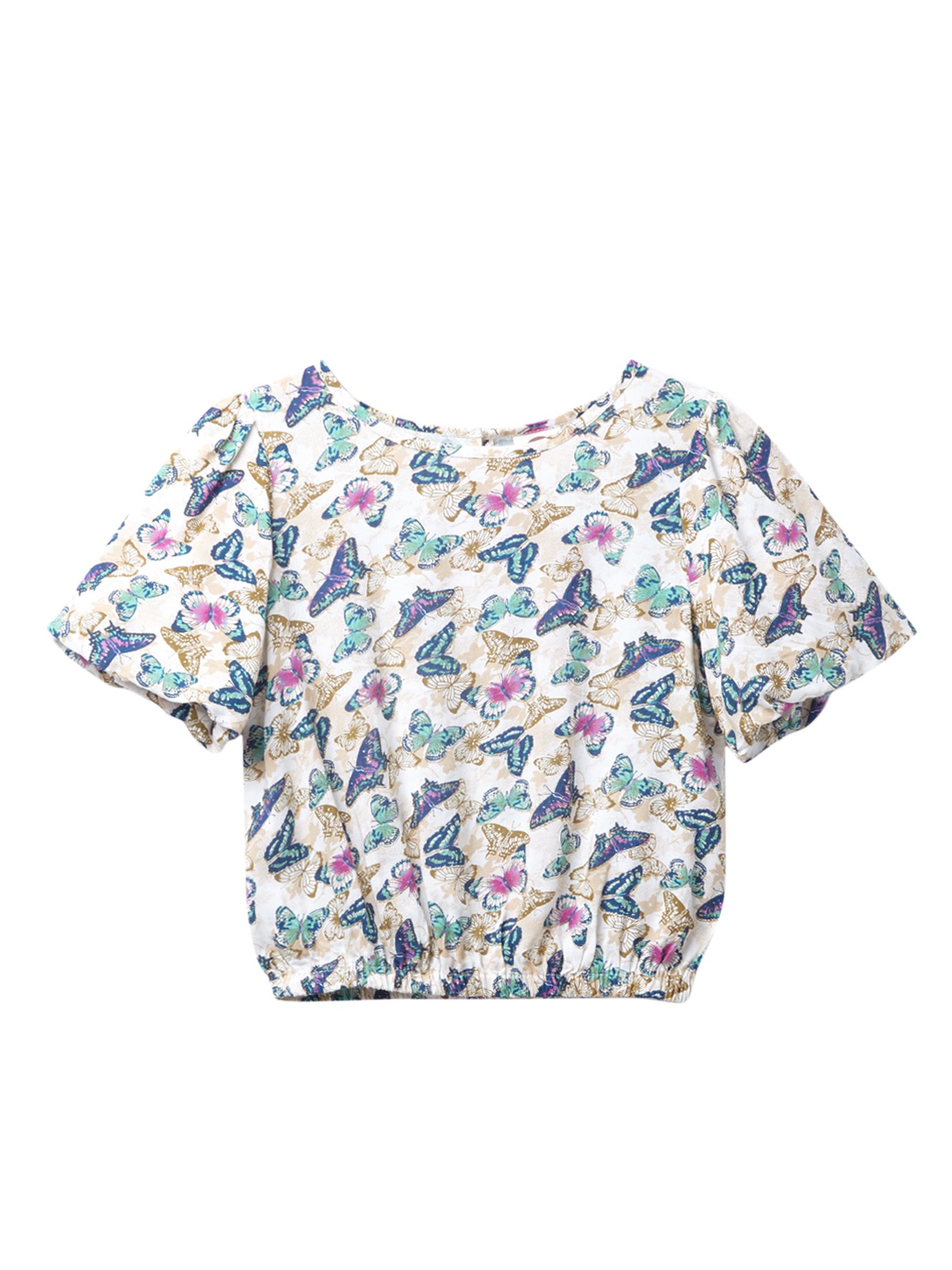 Buy Girls Regular Rayon Multi Color Fashion Woven Top Online at 31% OFF ...