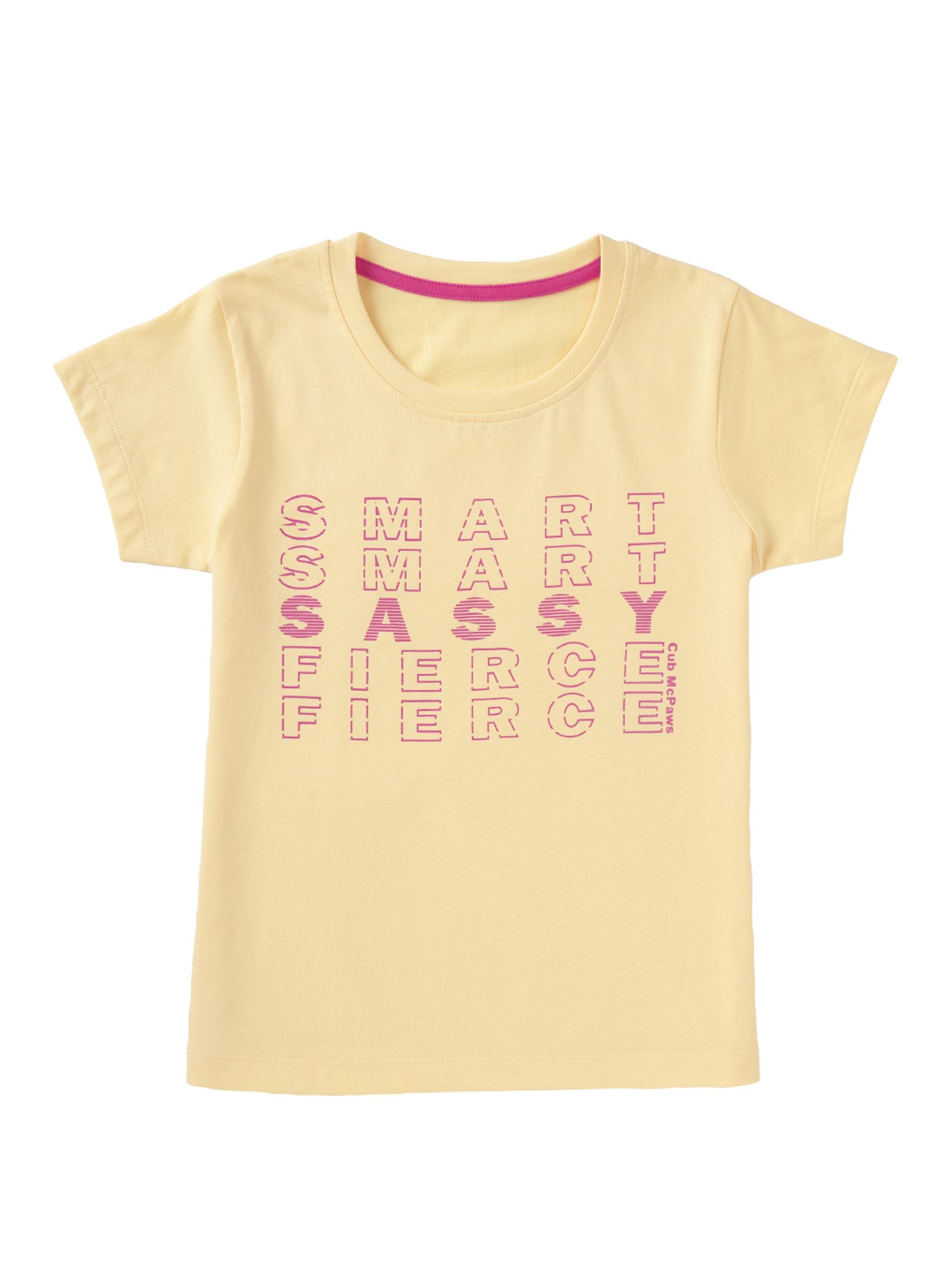 Buy Girls Pack of 3 Slogan Tshirts Online at 65% OFF | Cub McPaws