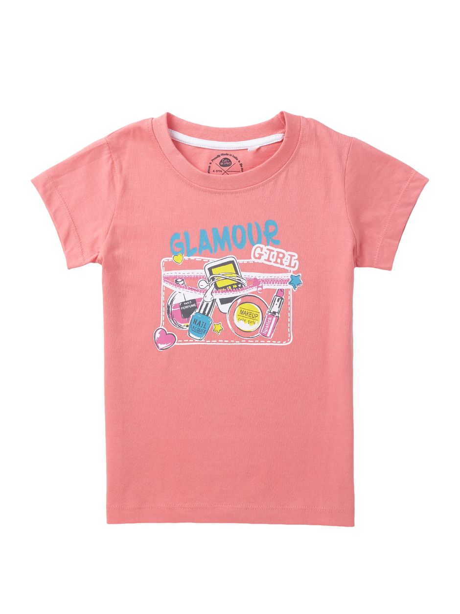 Buy Brilliant Basic Girls Pack of 3 Half Sleeves T-shirts (EOSS) Online ...