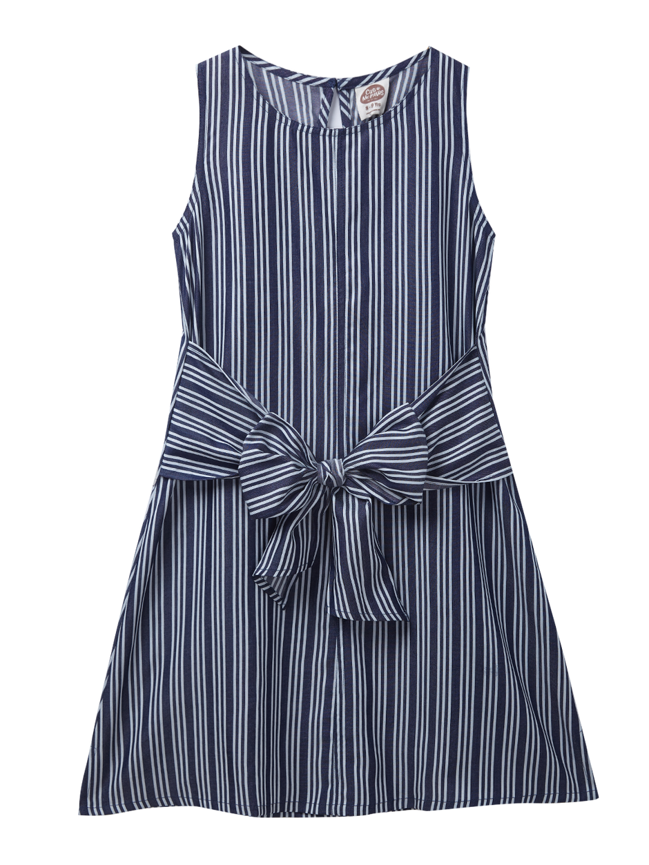 Buy Girl's Tensel Denim A-Line Knee Length Dress Online at 59% OFF ...