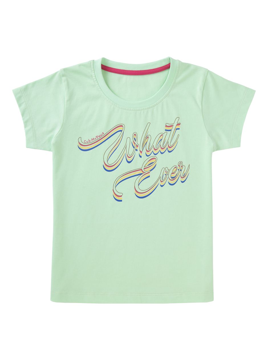Buy Girls Pack of 3 Slogan Tshirts Online at 65% OFF | Cub McPaws