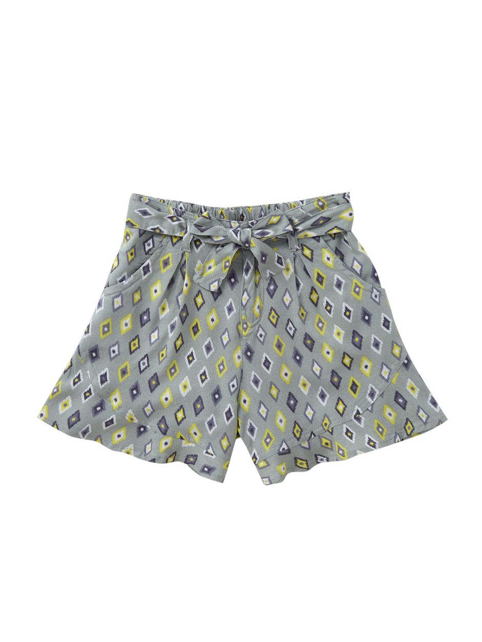 Buy Girls Single Pleated Multicolor Shorts Online at 46% OFF | Cub McPaws